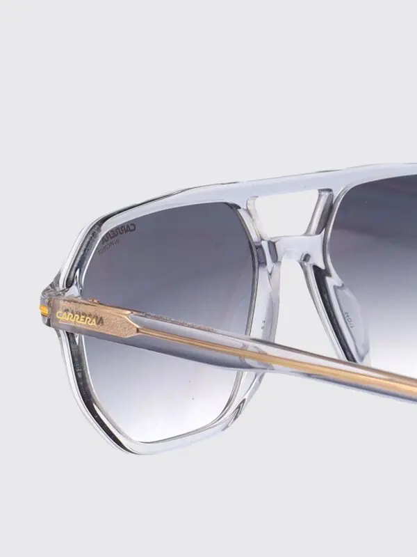 Carrera Eyewear Tortoiseshell Acetate Aviator Sunglasses With Double Bridge - Grey