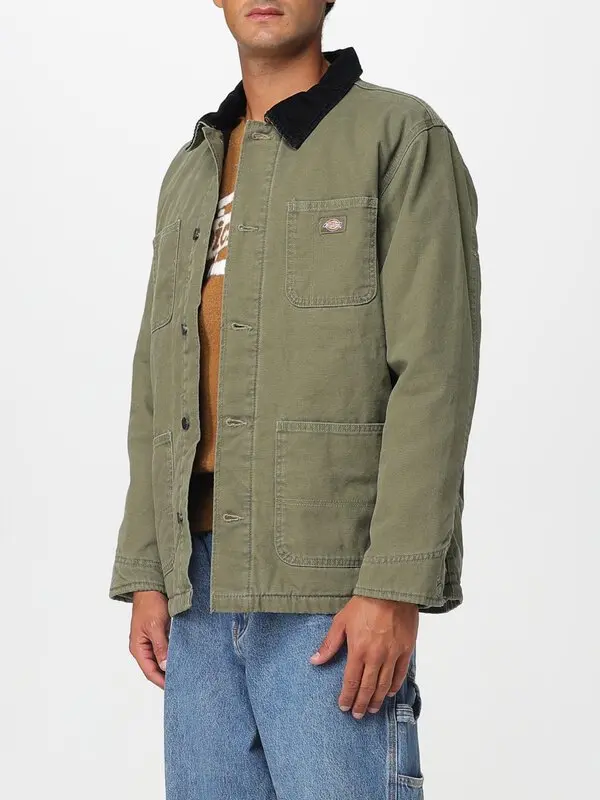 Dickies Chore Jacket With Corduroy Collar