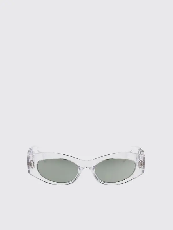 Versace Oval Medusa Detail Sunglasses