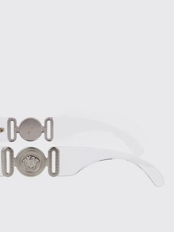 Versace Oval Medusa Detail Sunglasses