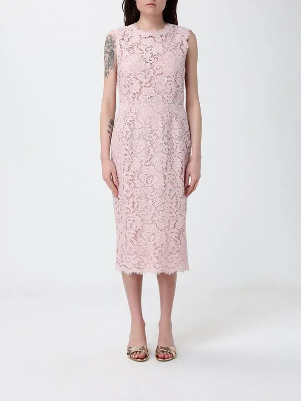 Dolce & Gabbana Lace Midi Dress