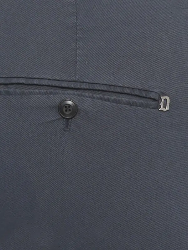 DONDUP Stretch Cotton Chino Pants - Blue