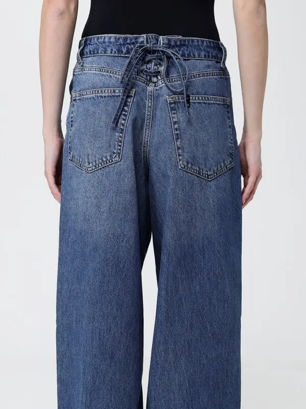 Liu Jo Cotton Denim Wide Jeans