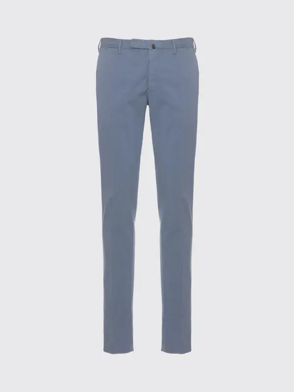 Incotex Tailored Trousers In Stretch Cotton - Grey 1