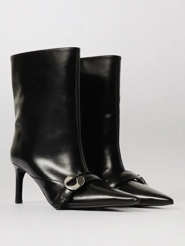 Coperni Buckled Pointed Toe Boots