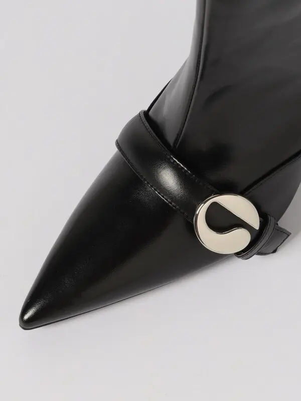 Coperni Buckled Pointed Toe Boots