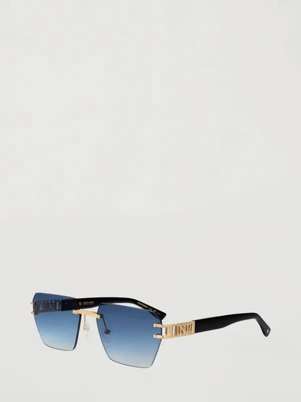 Dsquared2 Aviator Sunglasses With Lenses - Gold