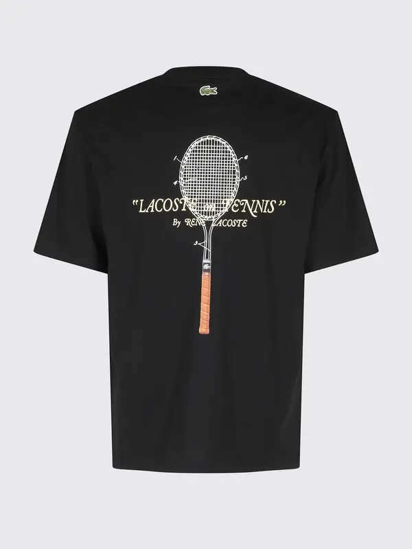 Lacoste Cotton T-shirt With Graphic Print
