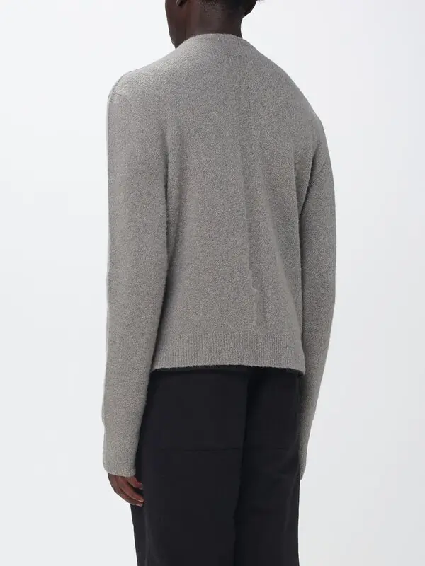 Rick Owens Crewneck Cashmere Blend Sweater - Dust