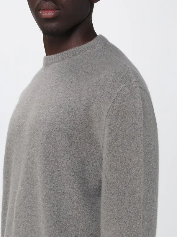 Rick Owens Crewneck Cashmere Blend Sweater - Dust