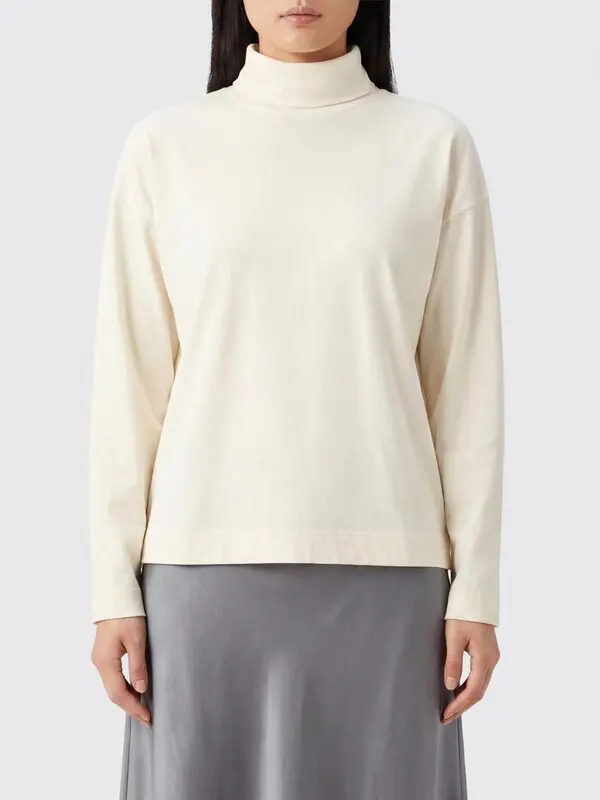 Phoebe Philo Cotton Turtleneck With Drop Shoulder