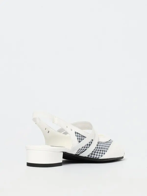 CAREL Slingback Pumps With Checked Detailing