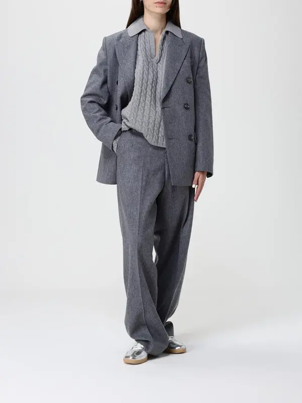 AMI Paris Tailored Wide Leg Trousers