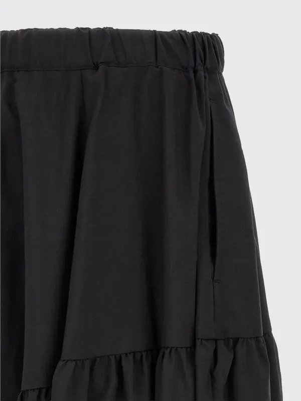 Comme Des Garçons Wide-leg Jersey Pants With Elasticated Cuffs