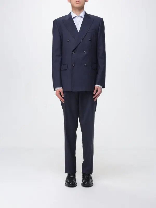 BOSS Single Breasted Suit In Virgin Wool