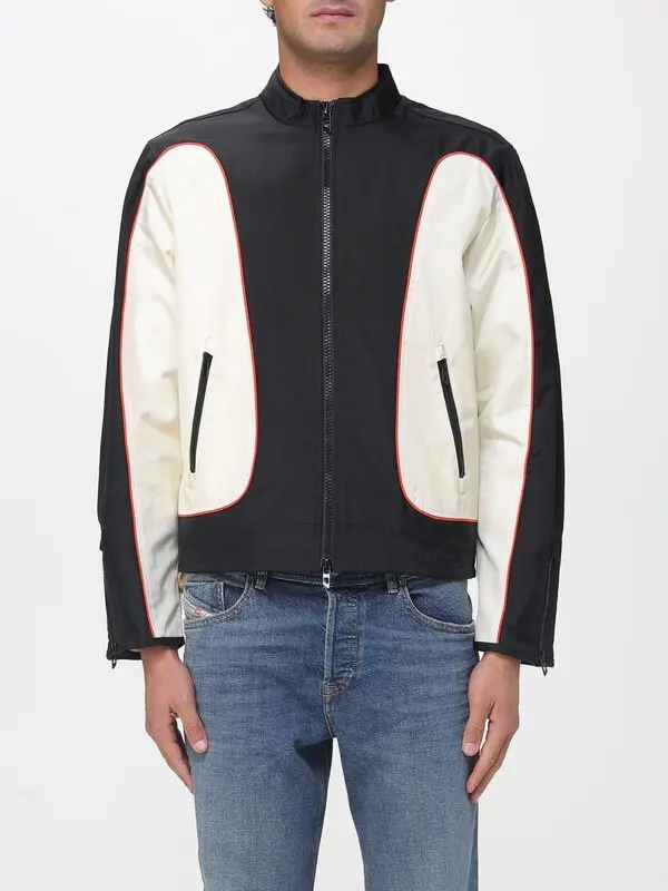 DIESEL® Color Block Zip-up Jacket