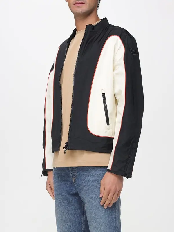 DIESEL® Color Block Zip-up Jacket