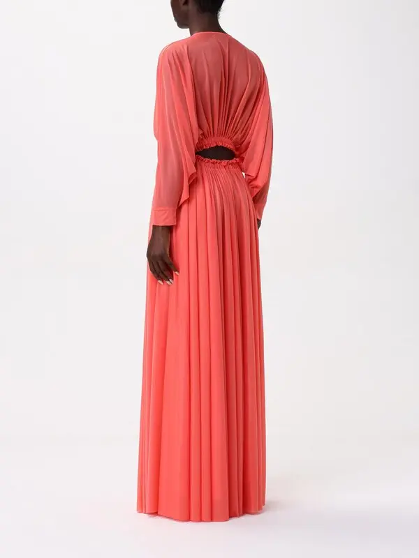 Pinko Maxi Dress With Plunge Neckline