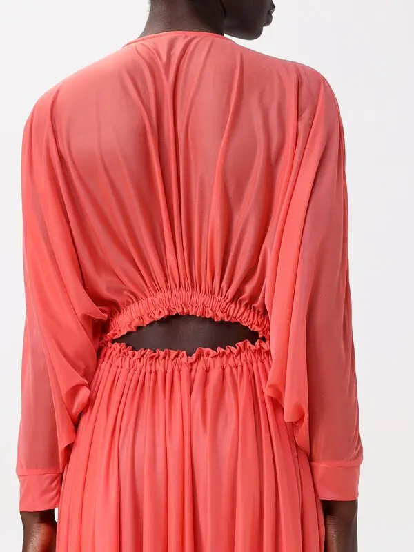 Pinko Maxi Dress With Plunge Neckline