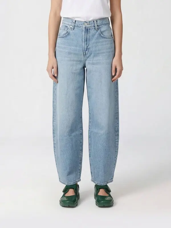 7 For All Mankind Baggy Stretch Denim Jeans