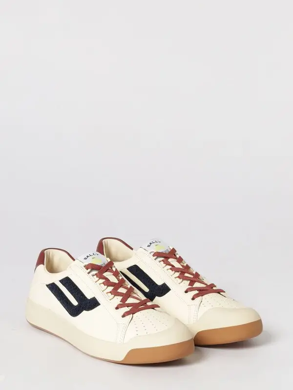 Bally Competition Bi Leather Low-top Sneakers With Shell Toe