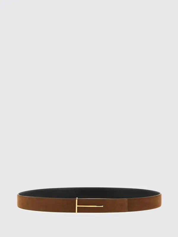 TOM FORD Suede Calf Leather Belt