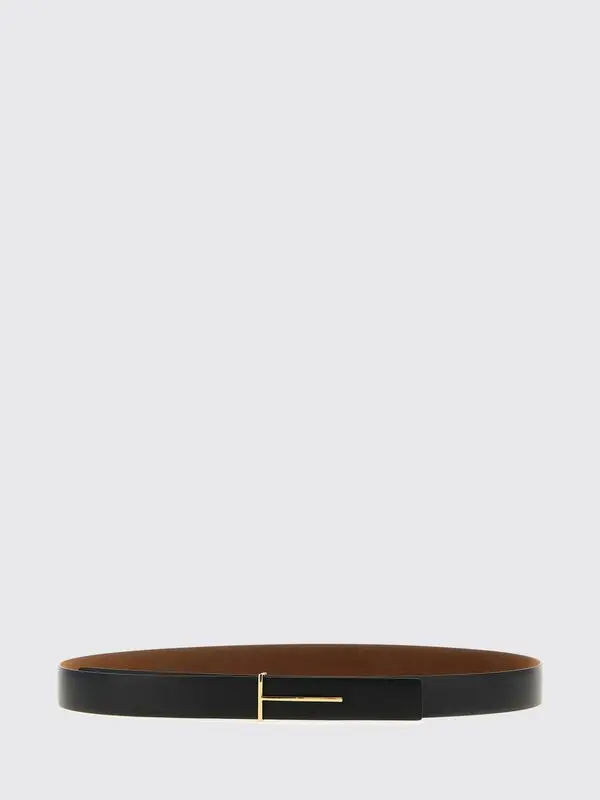 TOM FORD Suede Calf Leather Belt