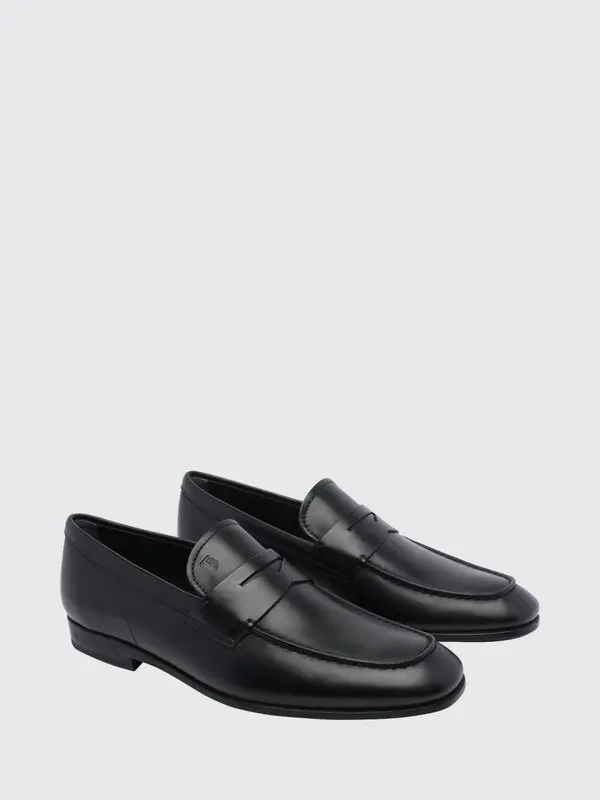 TOD'S Smooth Calfskin Leather Loafers