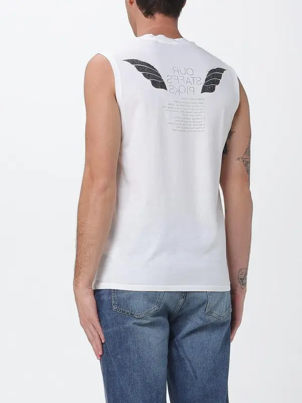 Our Legacy Cotton Tank Top With Crew Neck And Rear Logo