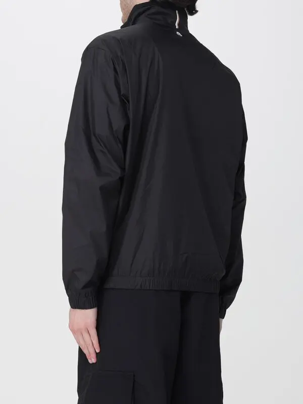 BOSS Polyester Jacket With Logo - Black