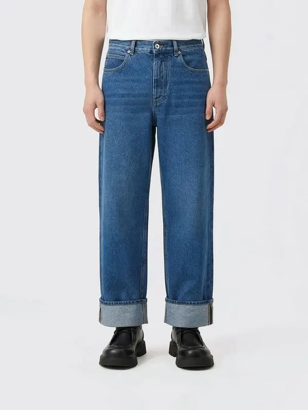 Bottega Veneta Wide Leg Denim Jeans