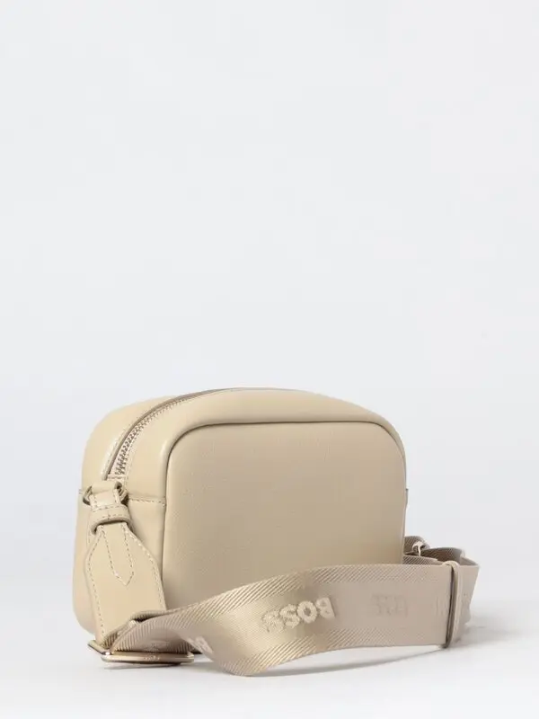 BOSS Sandy Faux Leather Bag - Beige