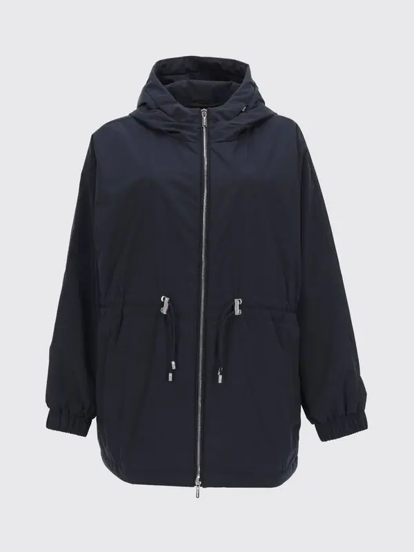 MOORER Galilea-stp Short Technical Fabric Hooded Windbreaker Jacket