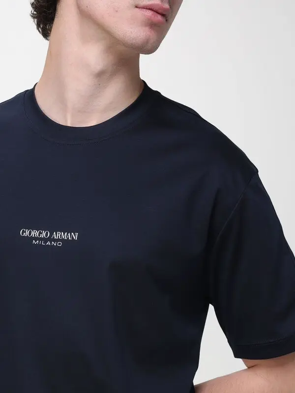 Giorgio Armani T-shirt Colour - Blue