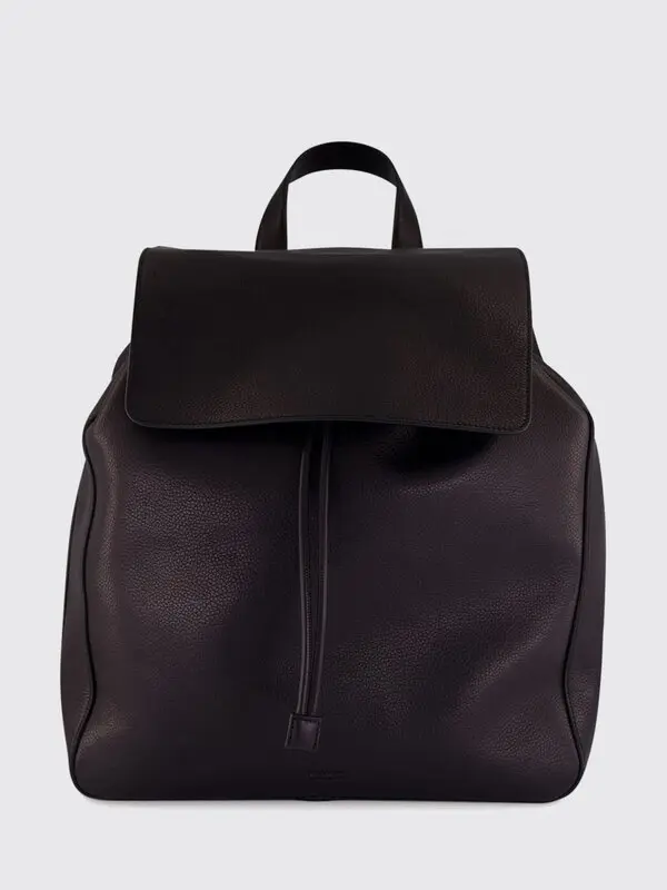 TOM FORD Hammered Calfskin Leather Backpack With Flap And Drawstring Closure