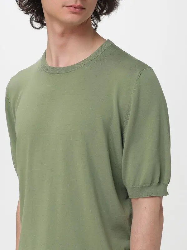 FAY Cotton Crewneck Pullover - Green