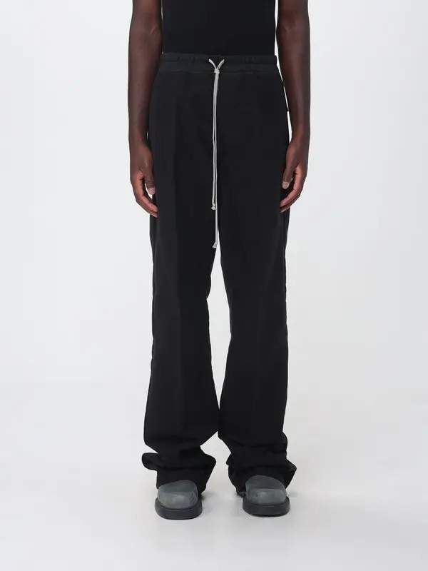 Rick Owens Drawstring Wide-leg Cotton Pants