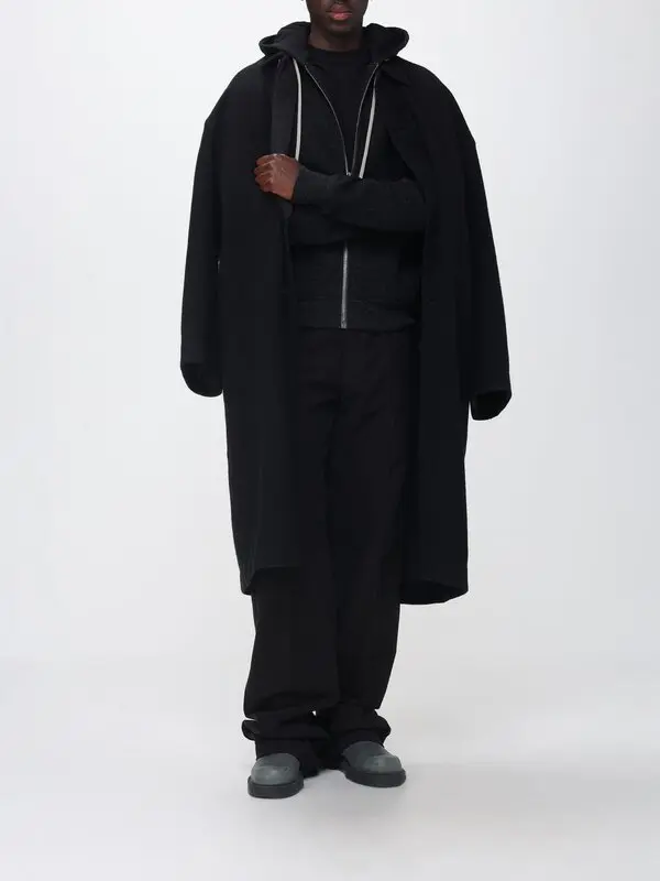 Rick Owens Drawstring Wide-leg Cotton Pants