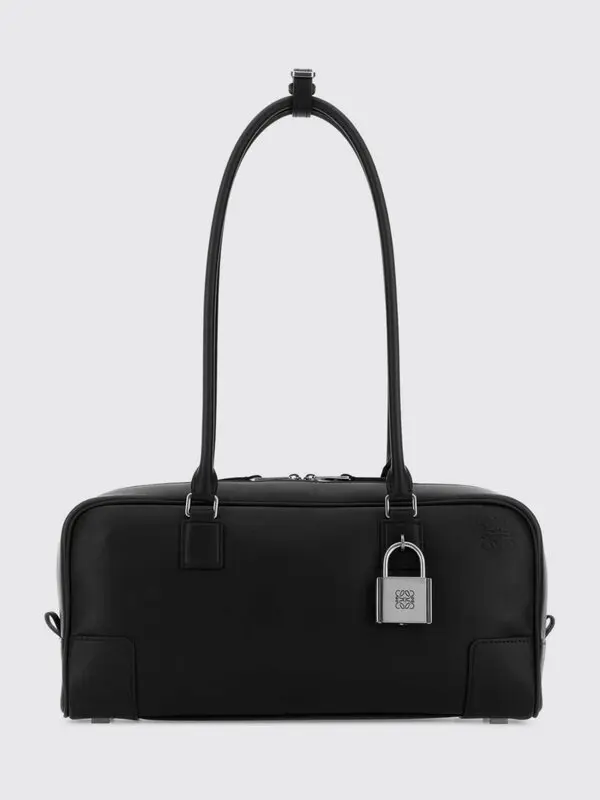 Loewe Amazona Leather Bag - Black