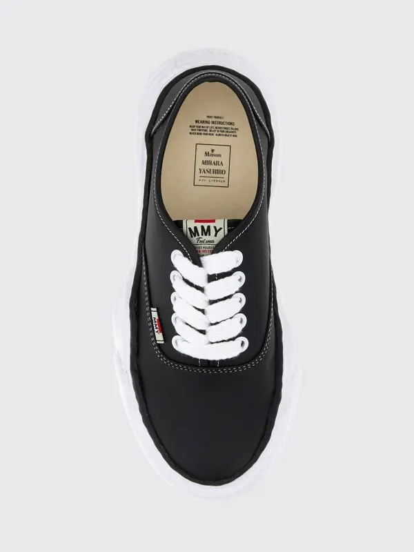 Mihara Yasuhiro Baker Og Low-top Leather Sneakers With Platform Sole