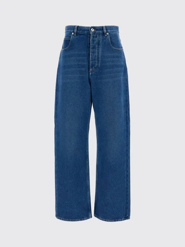 Bottega Veneta Straight Cotton Denim Jeans
