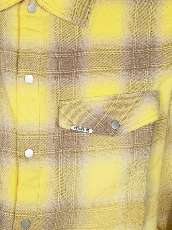 REPRESENT Check Cotton Shirt