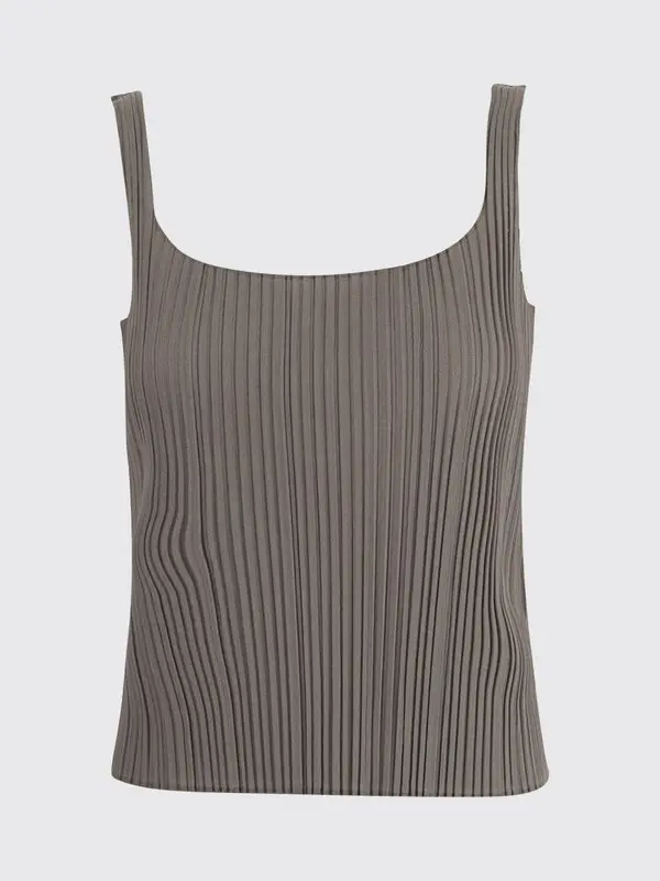 Giorgio Armani Pleated Wrap Blouse