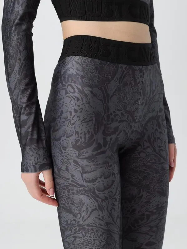 Just Cavalli Printed Slim Fit Leggings