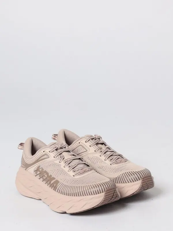 HOKA® Bondi Technical Mesh Sneakers - Pink