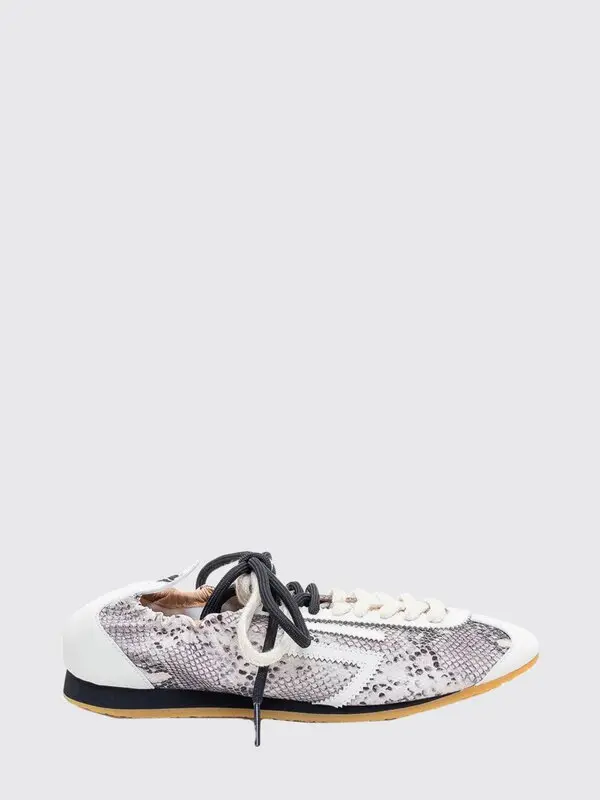 PURAAI 8.01 Lion Pepper Python Print Vegan Leather Sneakers