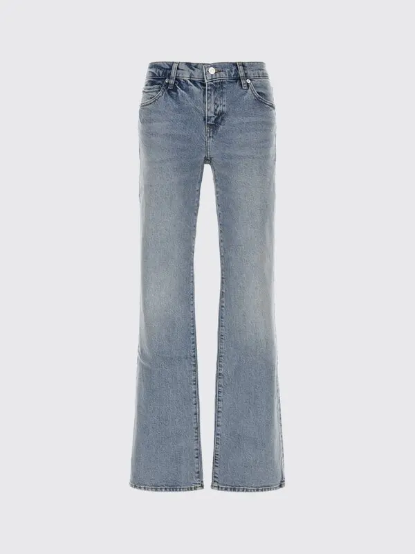 FRAME High-waisted Flared Jeans In Stretch Cotton Denim