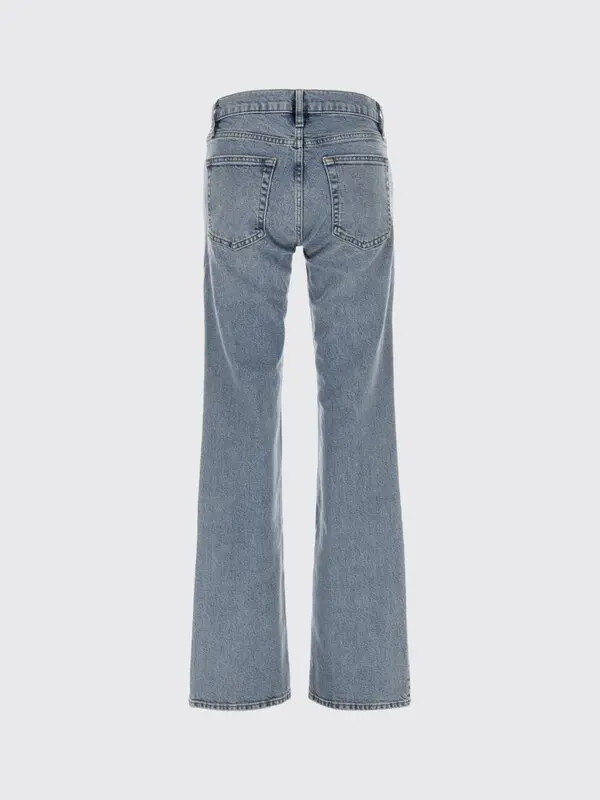 FRAME High-waisted Flared Jeans In Stretch Cotton Denim