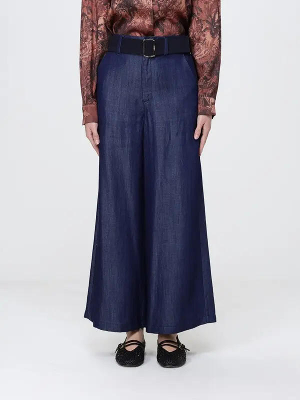 Liu Jo Lyocell Wide Leg Trousers