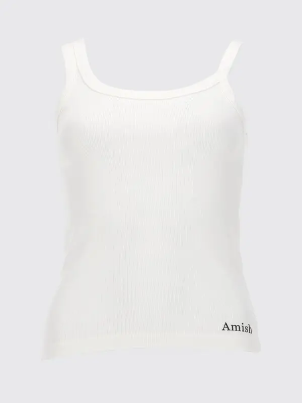 AMISH SUPPLIES Slim Fit Cotton U-neck Tank Top With Thin Straps